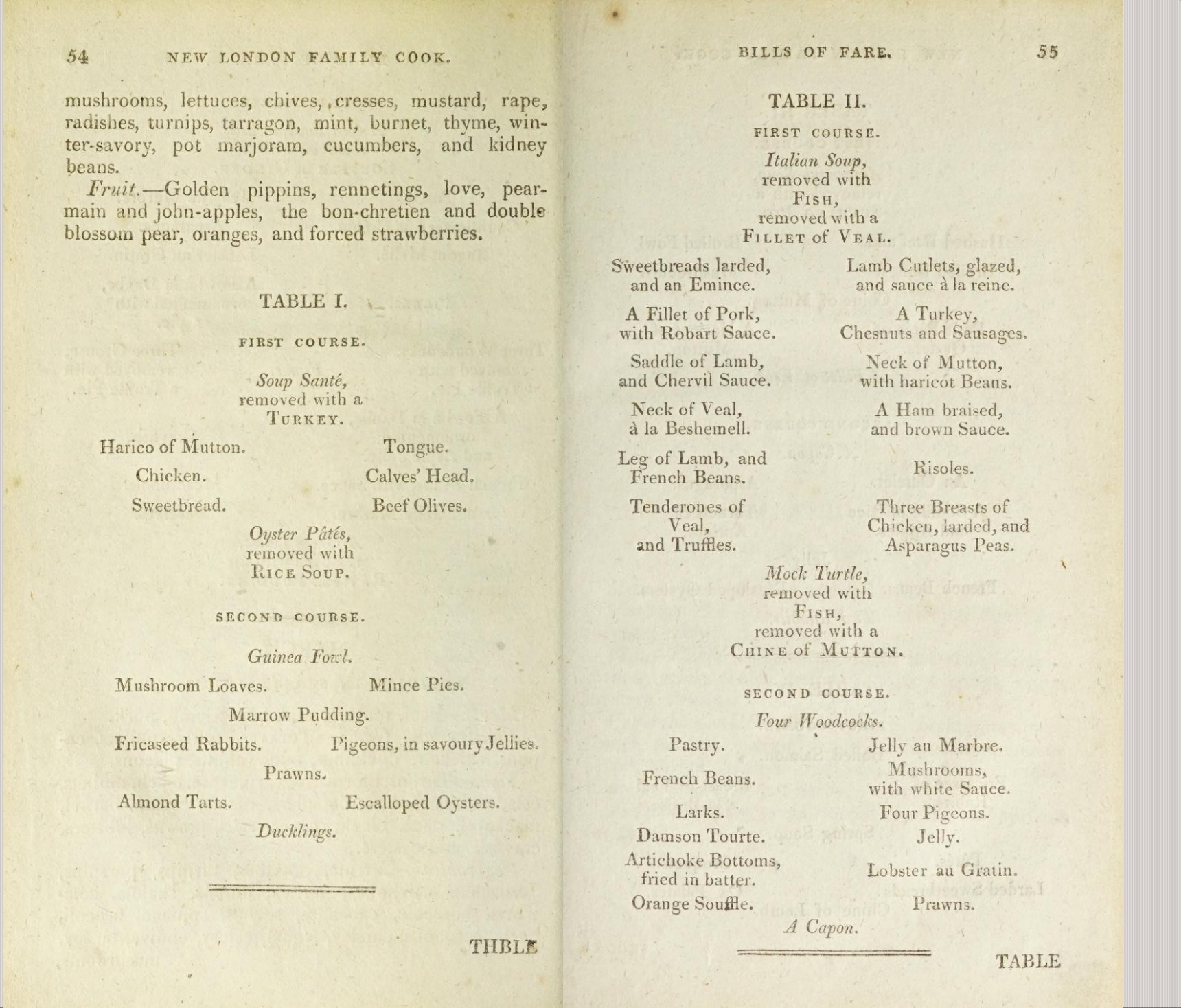 Regency Dinner Parties and Mrs. Bennet’s “two full courses” – Exact Words